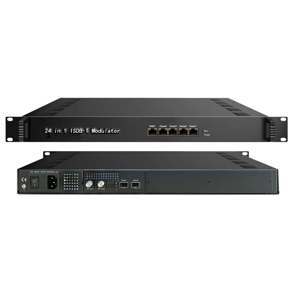 Softel Digital TV IP to ISDB T 24 Carriers Multiplexing Scrambling ...