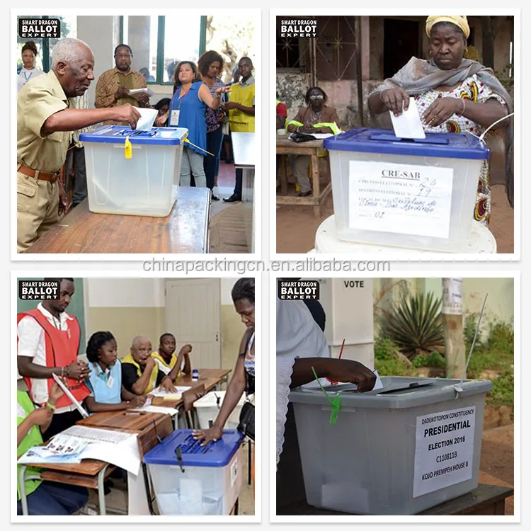 Dual-use Cheap Clear Plastic Ballot Voting Box For Election & Reserve ...