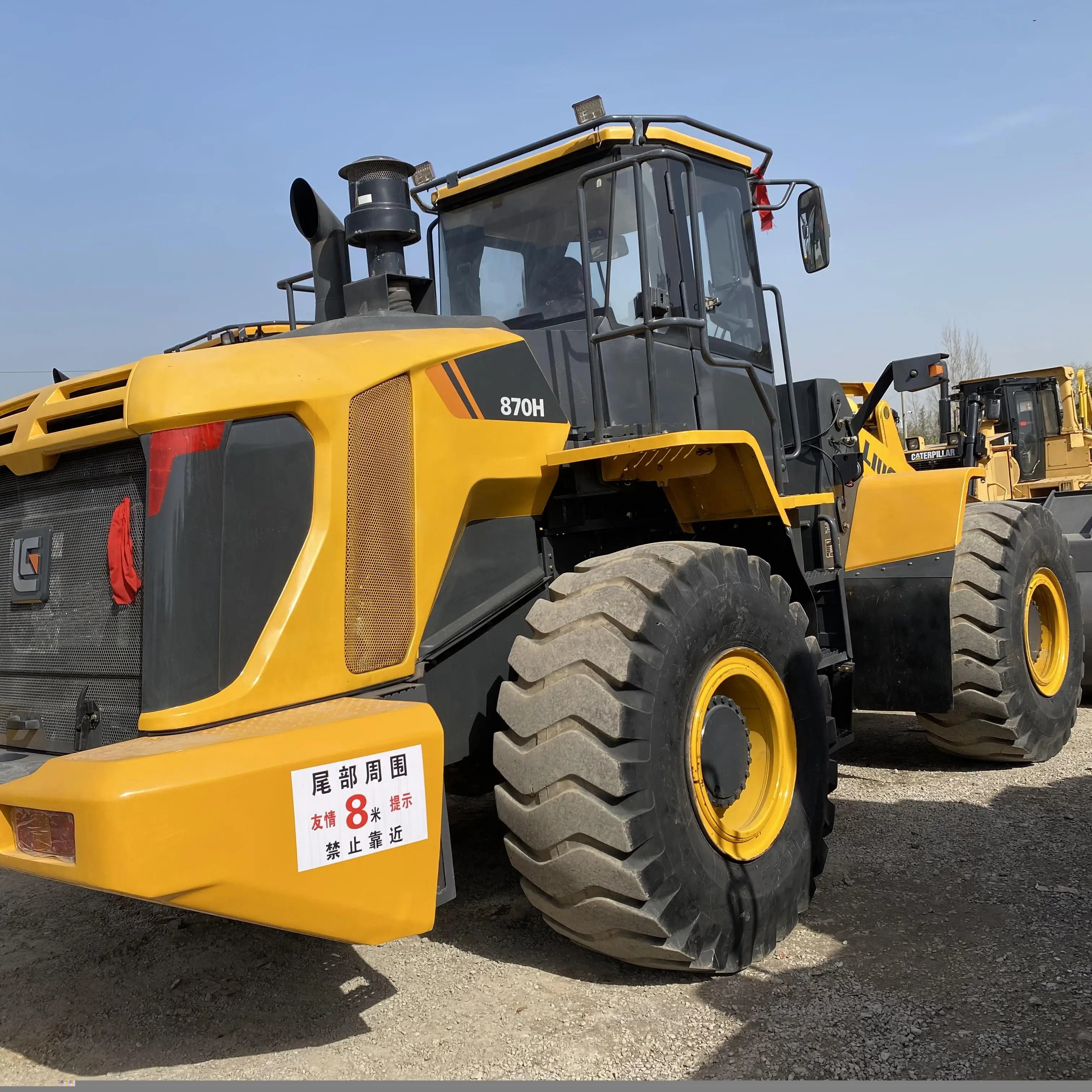 China Used Liugong 870h Wheel Loader Construction Machinery Used 6ton ...