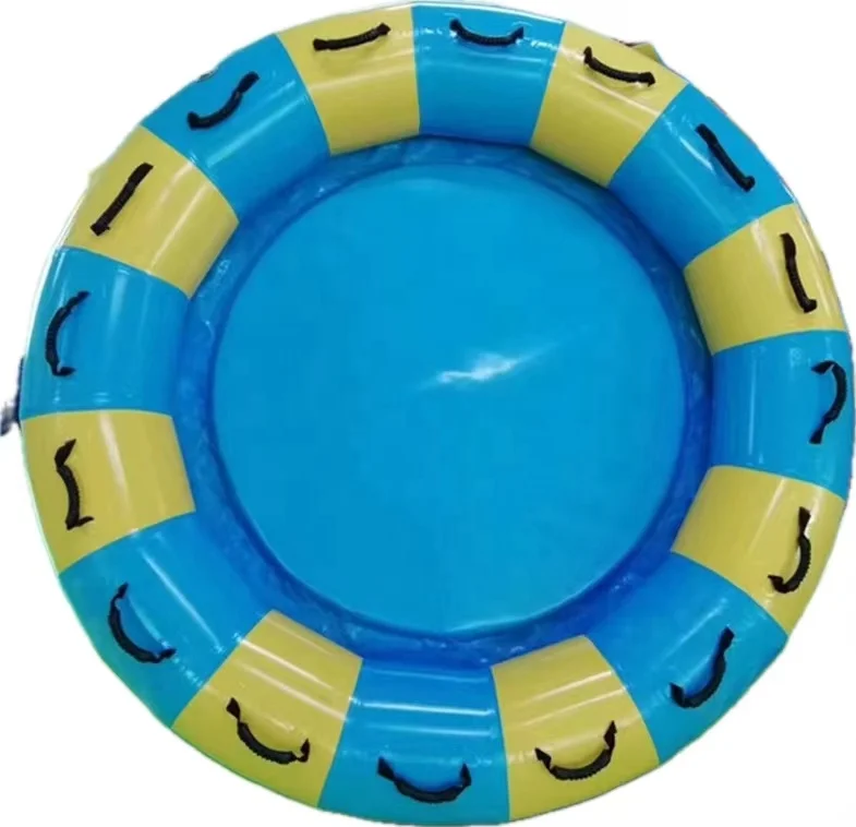 Heavy-duty PVC Water Park Raft, Slide Round Inflatable Raft, Multi ...