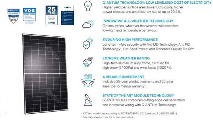Hanwha Qcells Q Cells Pv Qcell G9 G8 440w 445w Mono Cell 430w Panel ...