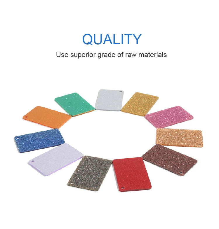 LUCITE Glitter Acrylic Sheet PMMA Sheets Luminous Unbreakable Materials ...