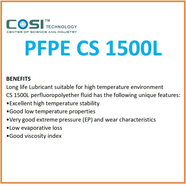 用于替代Fmblin YPL1500基础油的PFPE| Alibaba.com