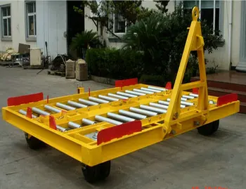 Airport Pallet Dolly Trailer 7t Aircraft Container Dolly Ld1 Ld2 Ld3 ...