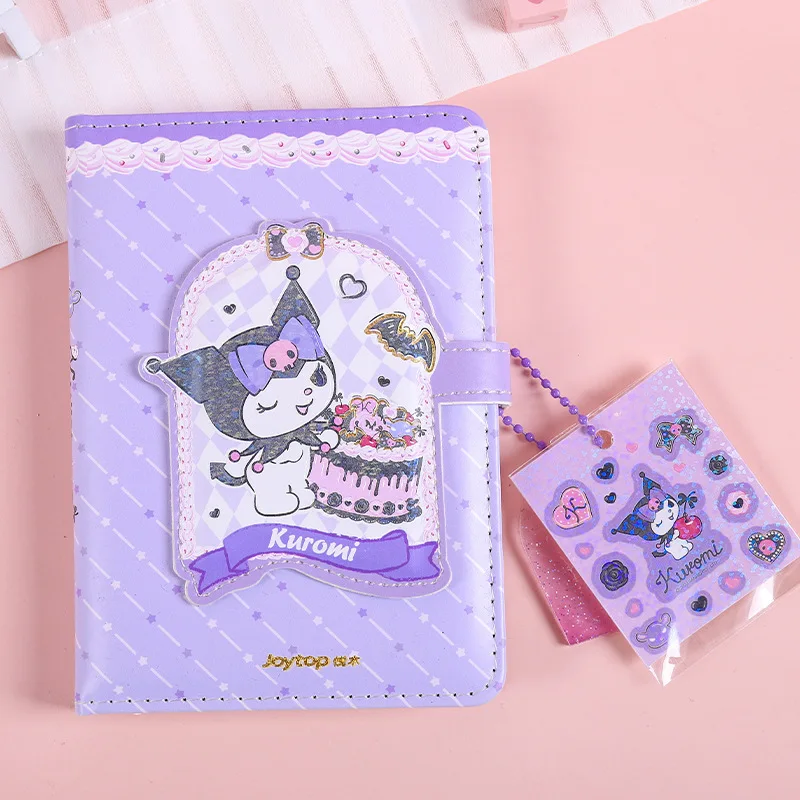 Sanrio Anime A6 Size Notebook Kuromi My Melody Design Hand Account Book ...