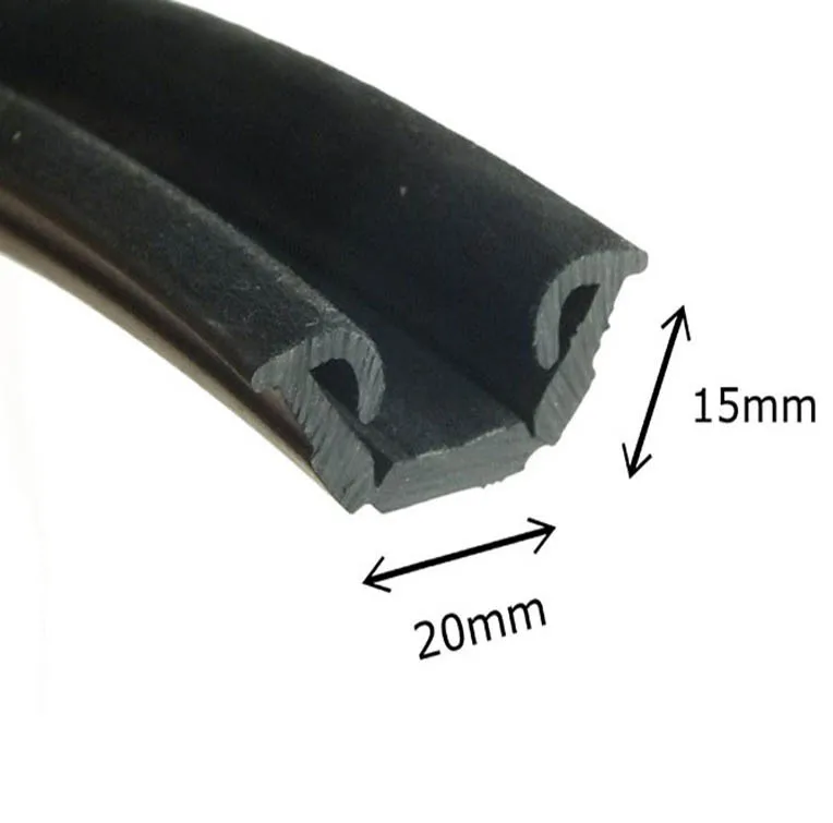 Flock Rubber Seal Strip Epdm Extruded Car Door Window Glass Run Channel ...