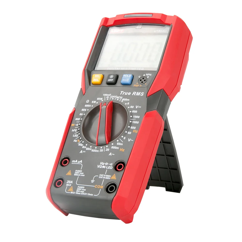 UT89XD 20A 1000V Multimeter - Parts of a Digital Multimeter