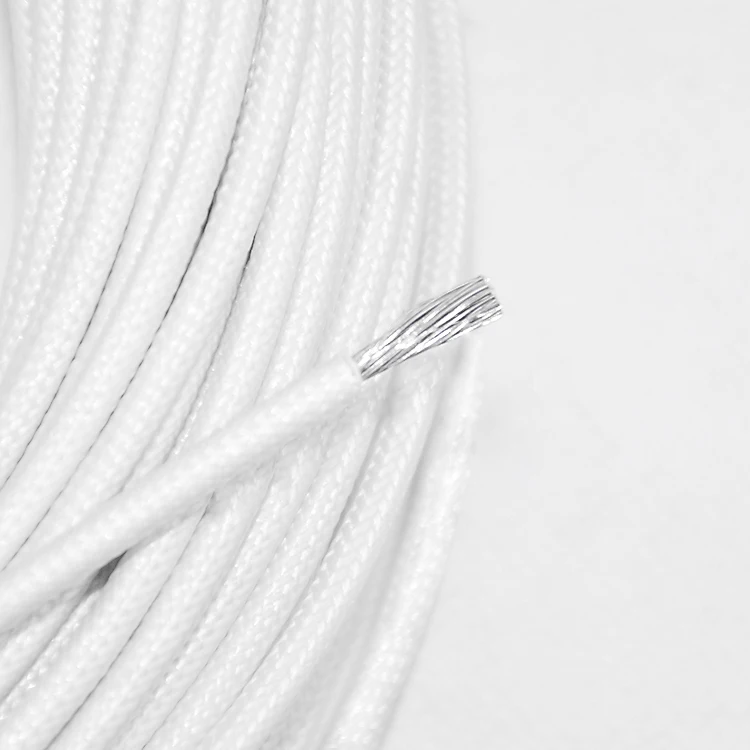 Single Core Fiberglass Braid Red Wire 4mm 300v 1 Core Multi Stranded ...