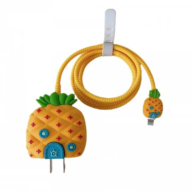 Charger Head Protective Cover Cartoon Winder Protective Cover ...