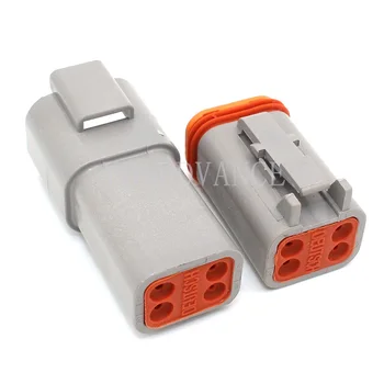 Deutsch Dt Series 4 Pin Way Connector Male & Female Dt04-4p-ce02 Dt06-4s-ce06 - Buy 4 Pin ...