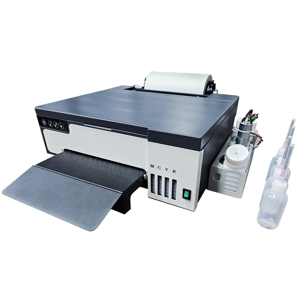 Inkjet A4 Size Dtf Printer With Xp600 Printing Head Dtf Roll Printer ...