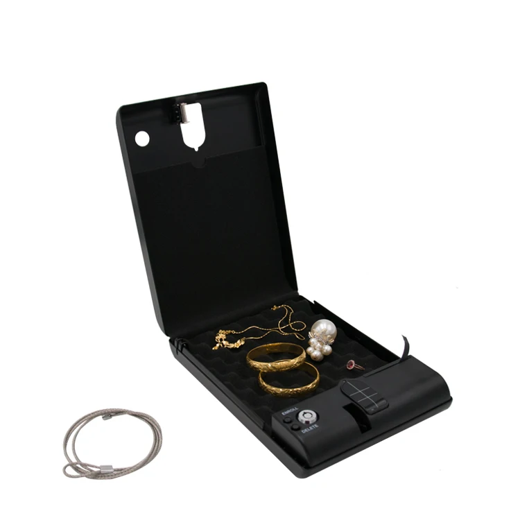 Design Portable Lockable Cable Shot Gun Safe Quick Access Car Safe ...
