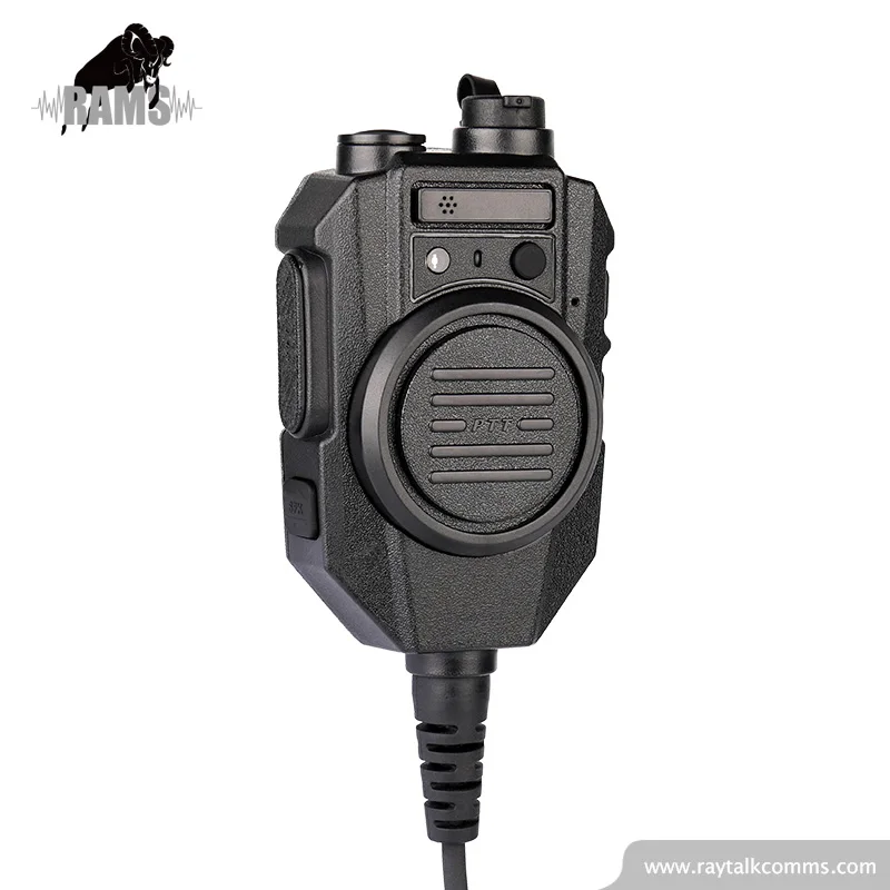 Raytalk Speaker With Microphone Speaker Mic Waterproof 2 Pin Radio Mic ...
