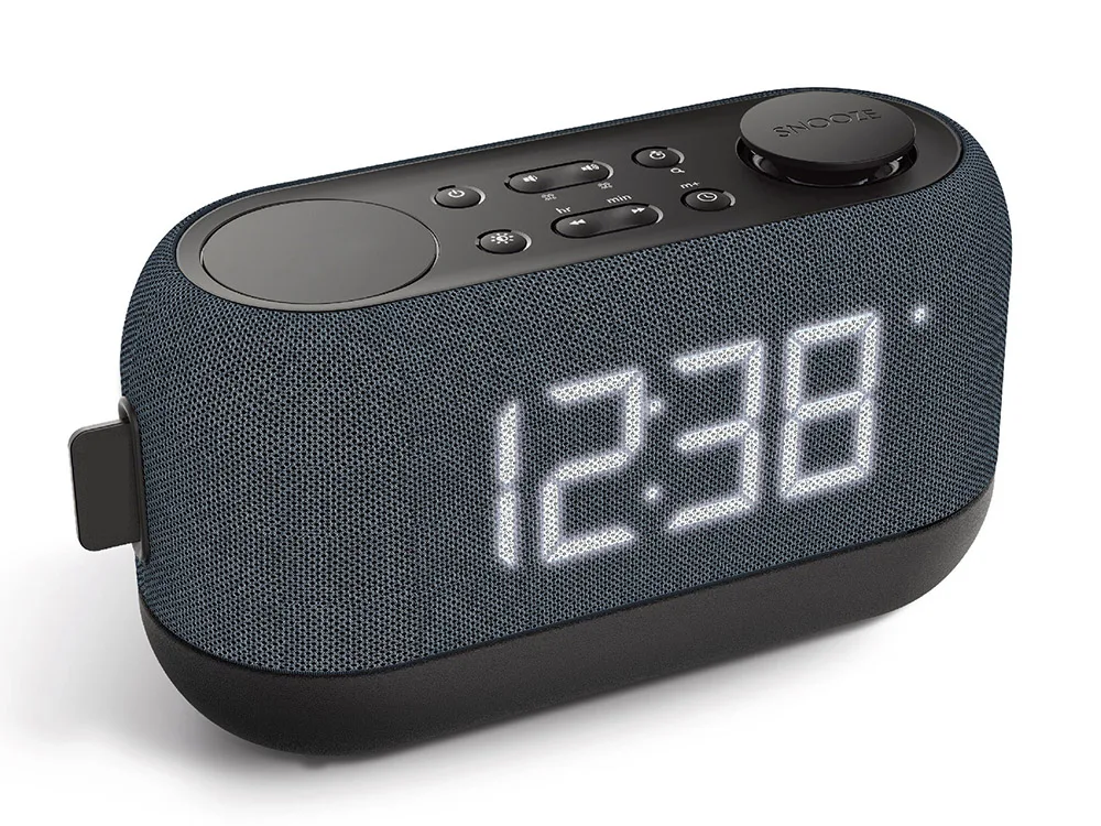 Digital Alarm Clock with FM Radio, 20 Presets, Dual Alarms & Snooze ...