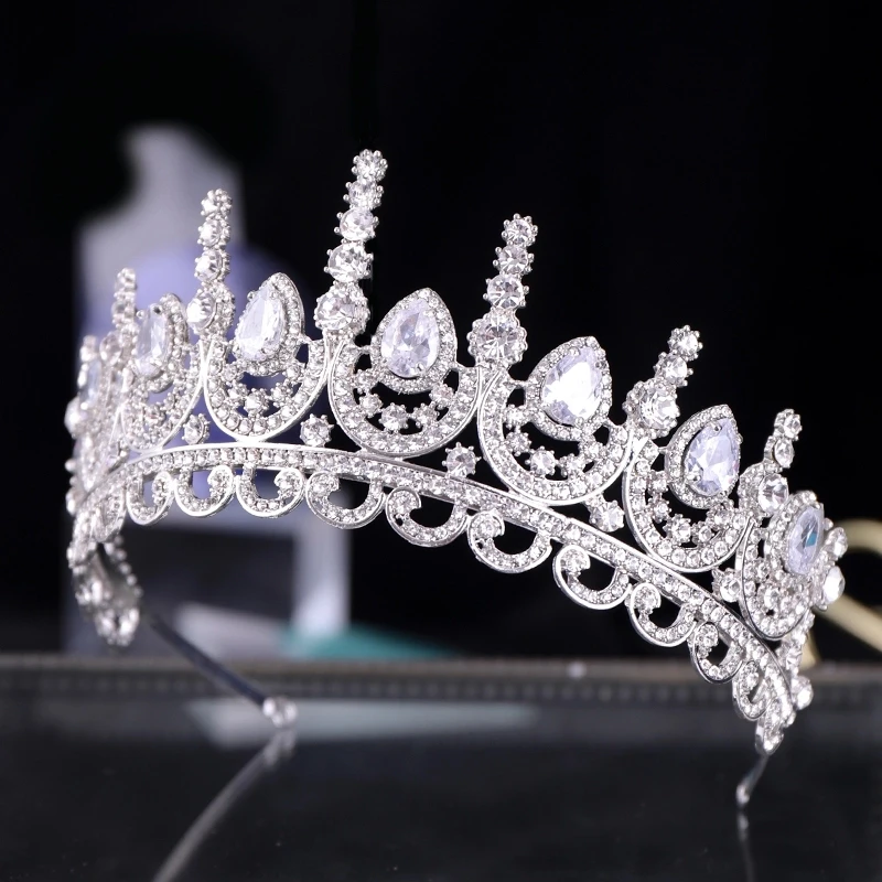 Brazilian Headpiece Crown - Royal Wedding Baroque Tiara
