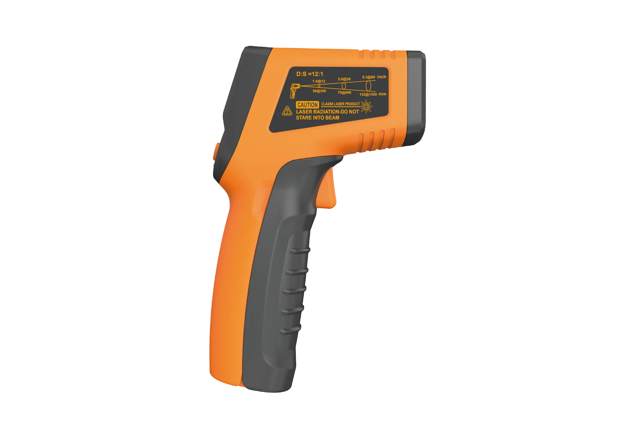 Njty T-580a Portable Industrial Thermometer,Human Body Heat Gun,Manual ...