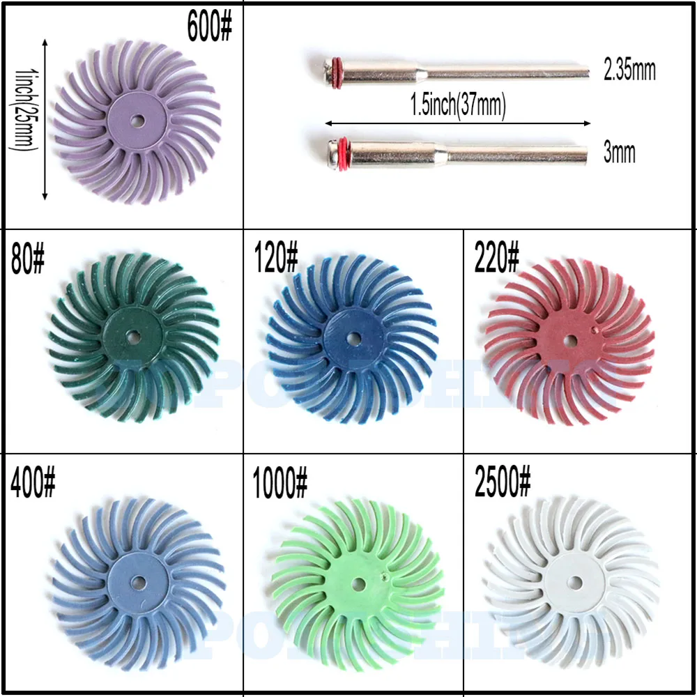 MEIXIU Radial Bristle Disc Kit - Precision Polishing Tools