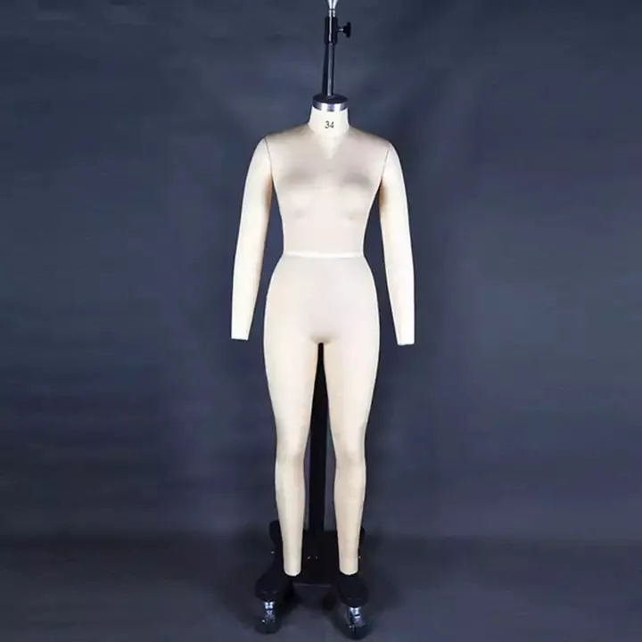 Full Body Adjustable Dressmaker Tailors Clothing Dummy Mannequin