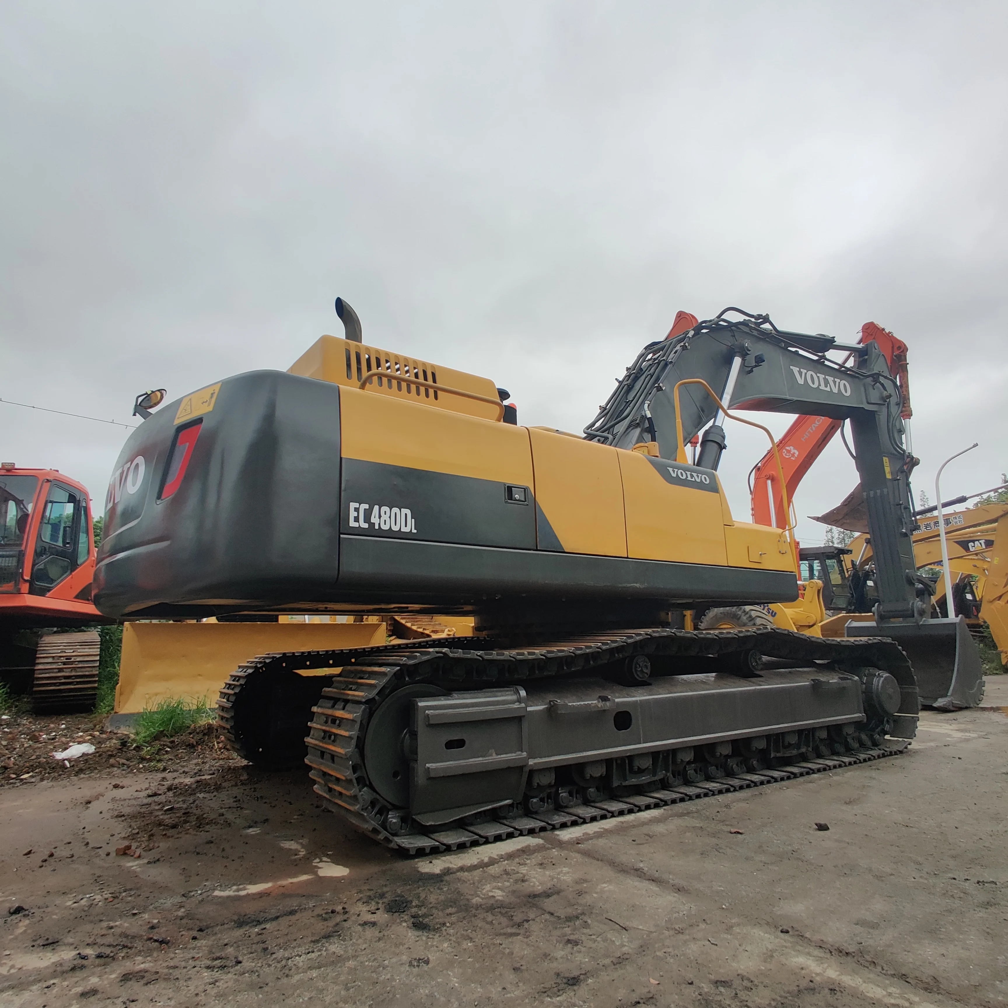 40 Ton Used Volvo Excavator Ec480dl With Excellent Performance for Sale ...