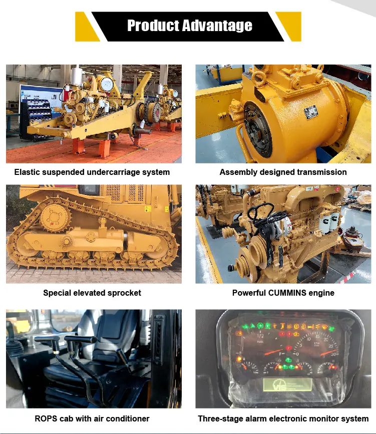 Heavy Duty Bulldozer 230hp Bulldozer Used Sale - Buy Tracked Bulldozer ...