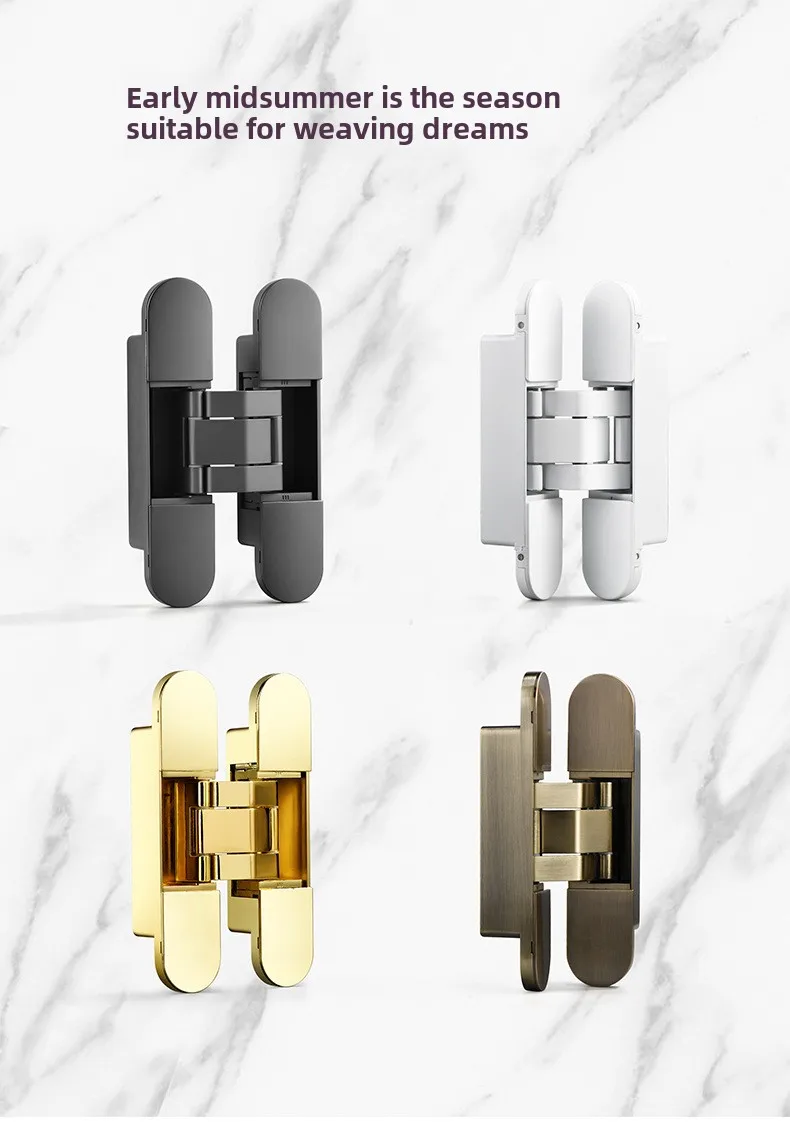 Modern 165x30 Sleek Cross Hinge 180 Degree Three-Dimensional Adjustable ...