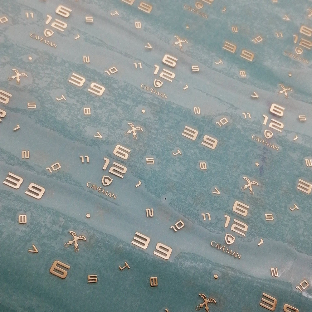 Custom Made The Best New Dial Watch 3d Nickel Metal Production Round ...