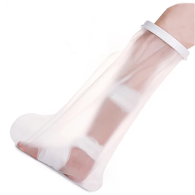 Adult Short Leg Waterproof Plaster Cast Cover Bandage Protector For ...