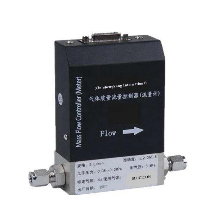 Mass Flow Controller High Accuracy 24vdc Digital 0.1-0.3mpa Mfc Gas ...