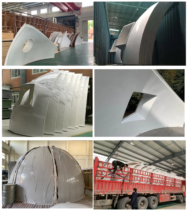 Mars Dome House - Luxurious Insulated Prefab Fiberglass Domes