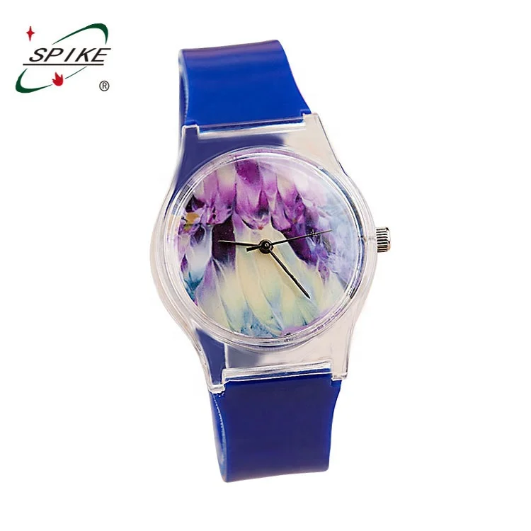 Art Plastic Analog Watch With Plastic Watch Strap - Buy Art Watch ...