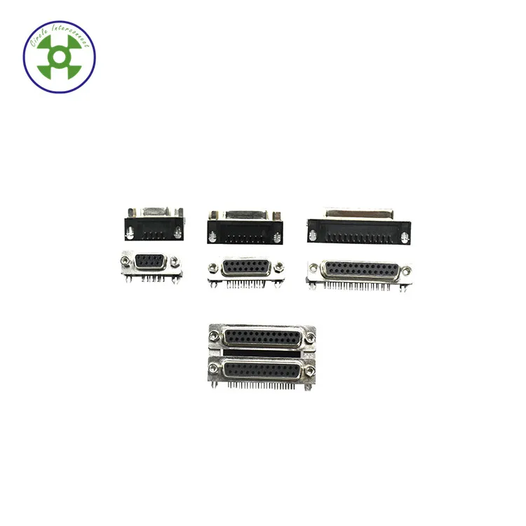 Dsub D-sub Connector Pcb Connector Db9 Cable Db37 Male Solder Dual 90 ...