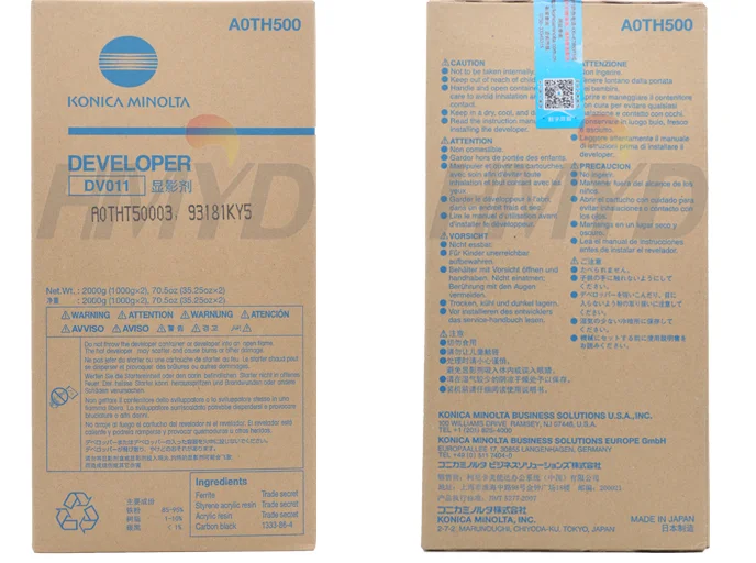 Konica Minolta DV011 Developer - 1,000,000 Pages Yield