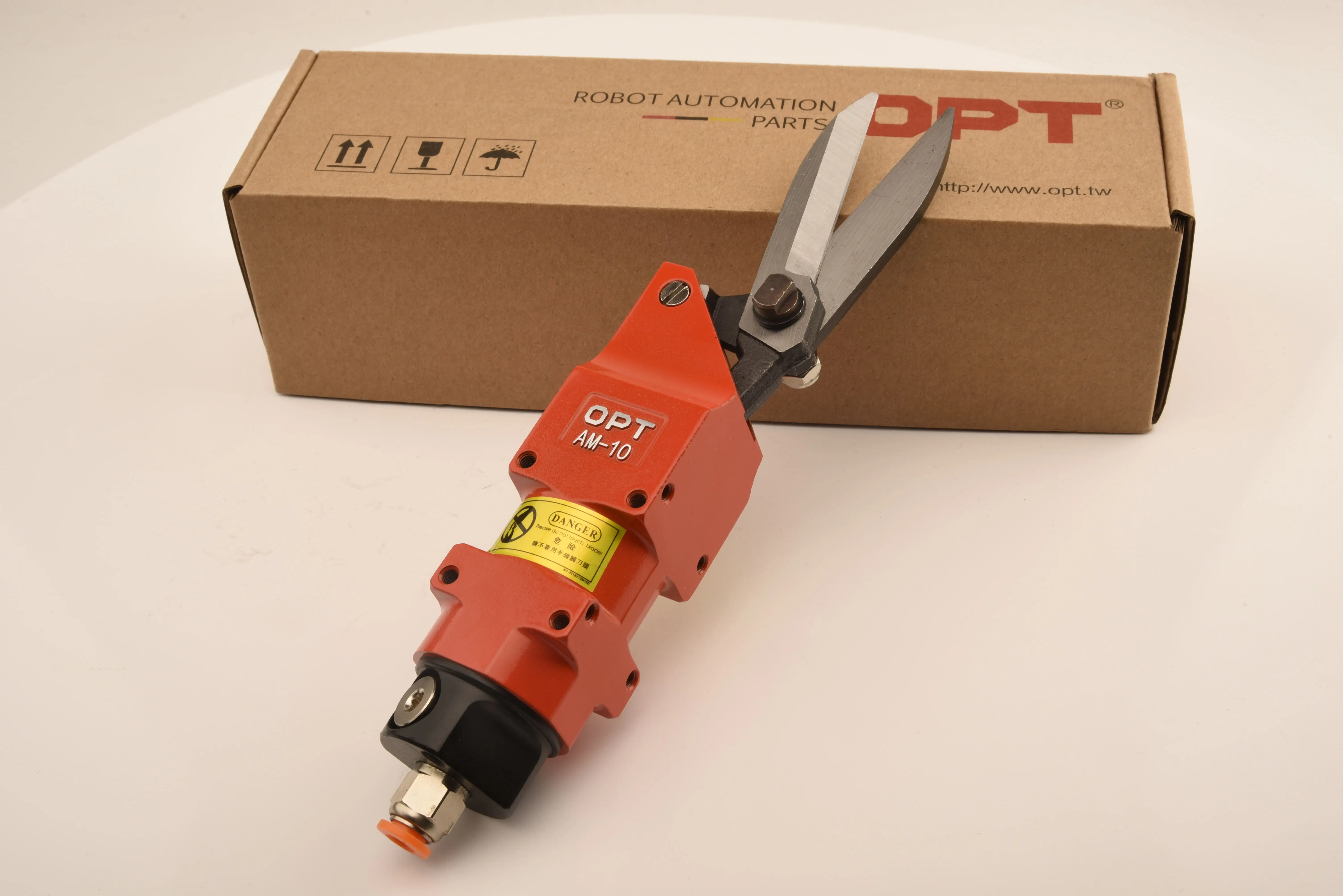 OPT AM-10 Pneumatic Cylinder Scissor Air Cutter - Cutting Precision