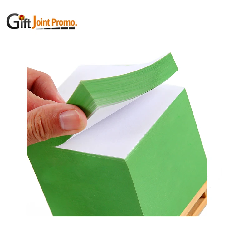 Custom Sticky Note Cube - 3x3 Inch Memo Pads with Logo