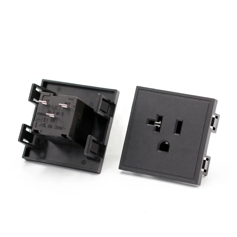 20A 250V IEC Nema 6-20R AC Power Extension Socket USA Standard Wall ...