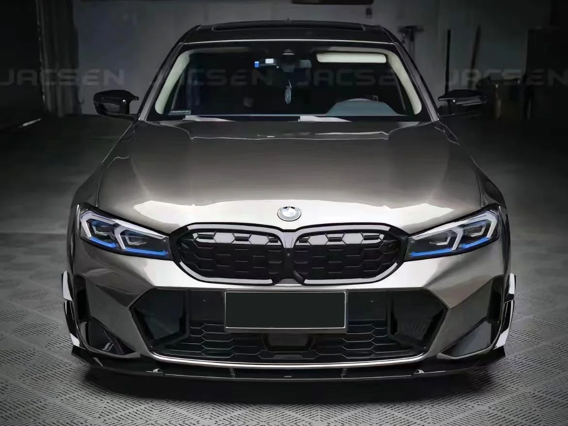 VTEN Style Body Kit Front Lip Side Skirt with LED Light Rear Bumper Lip ...