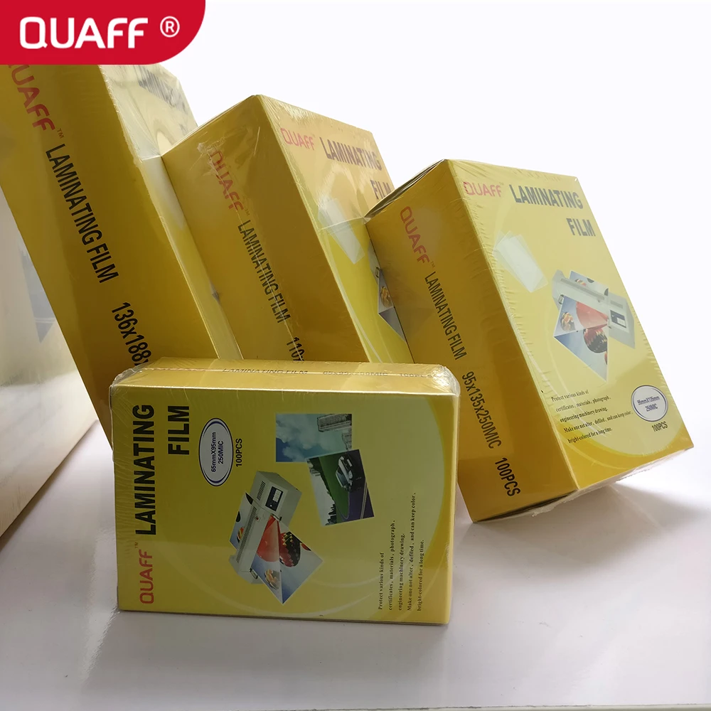 QUAFF PET Laminating Film 60-250 Mic Transparent for Lamination - OEM
