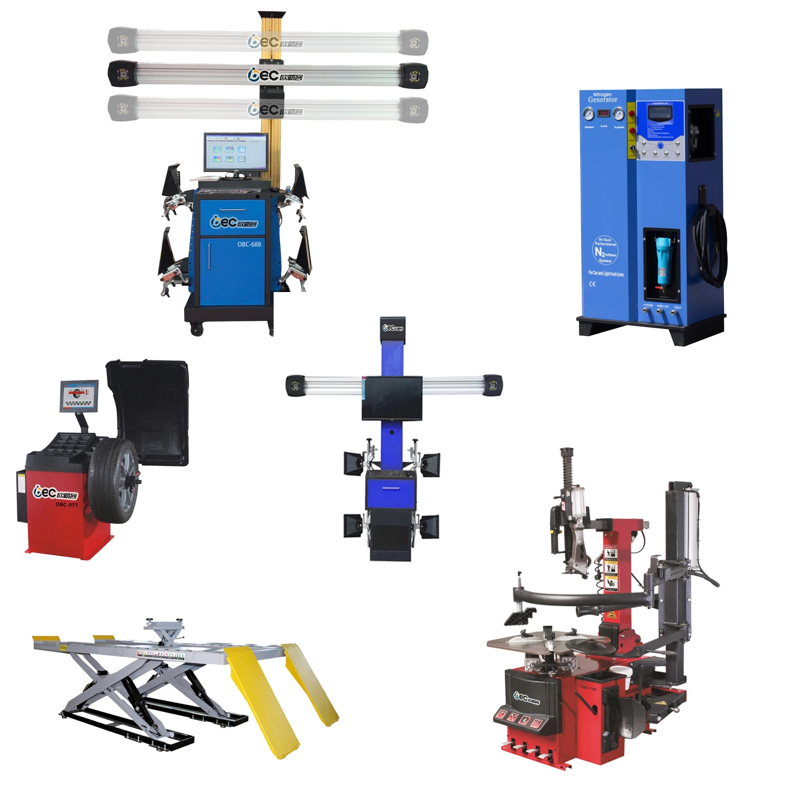 One Cylinder Hydraulic Lift Trench Lift for Vehicle Wheel Alignment - OEM