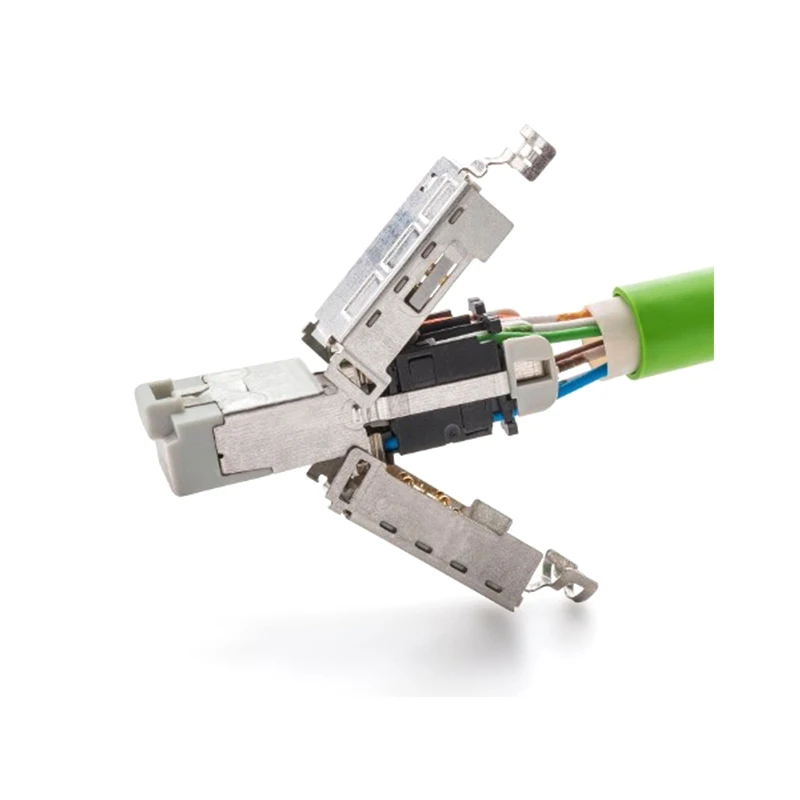 Profinet Field Assembly RJ45 Plug with 360 Degree Shielding