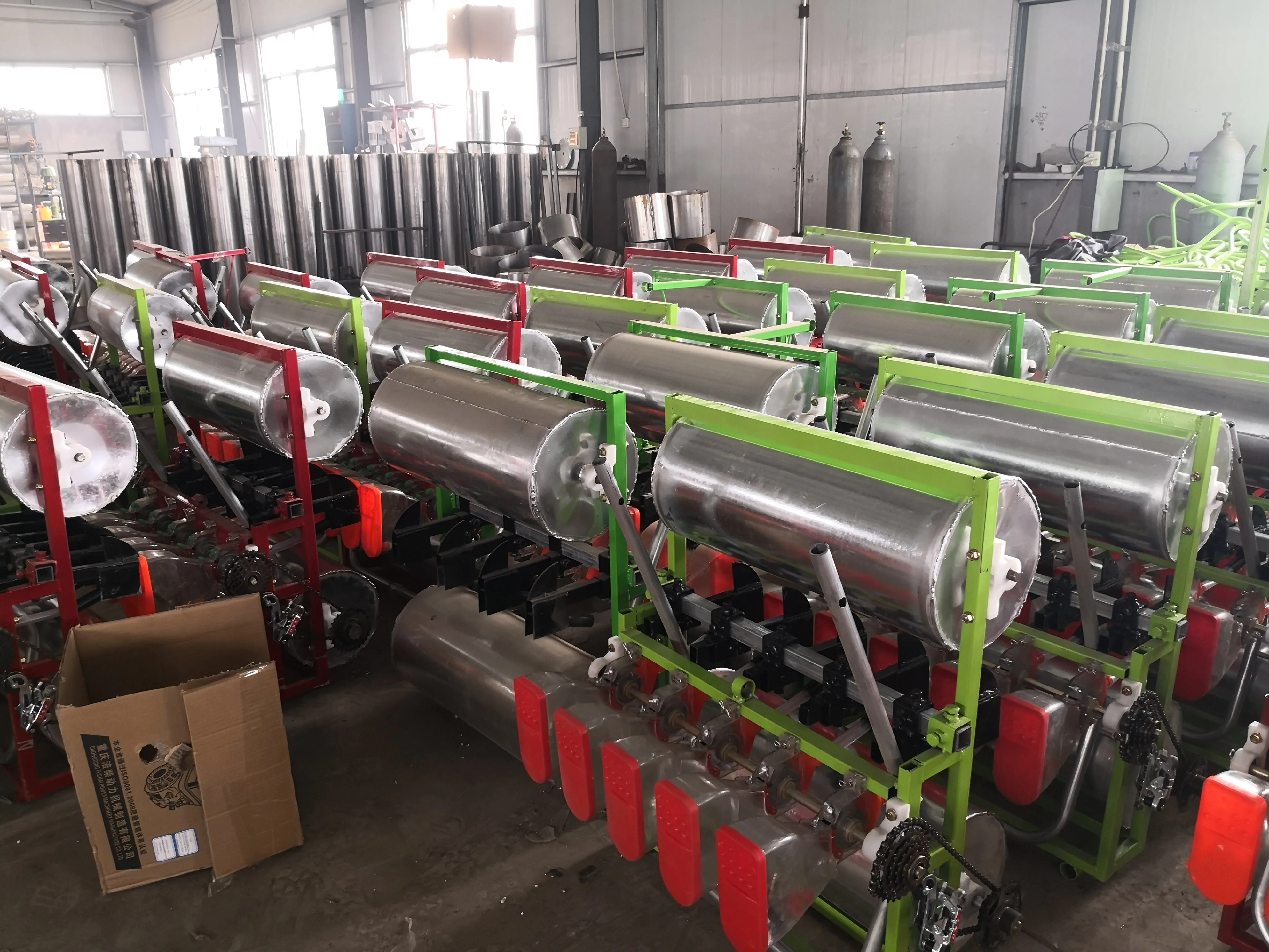 Tractor Mounted 3 Point Hitch 6 Row Planter Vegetable Grass Corn Seeder ...