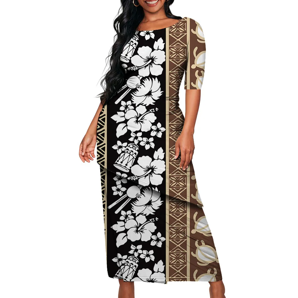 Shop Our 2024 Polynesian Samoan Puletasi Set Dress Collection