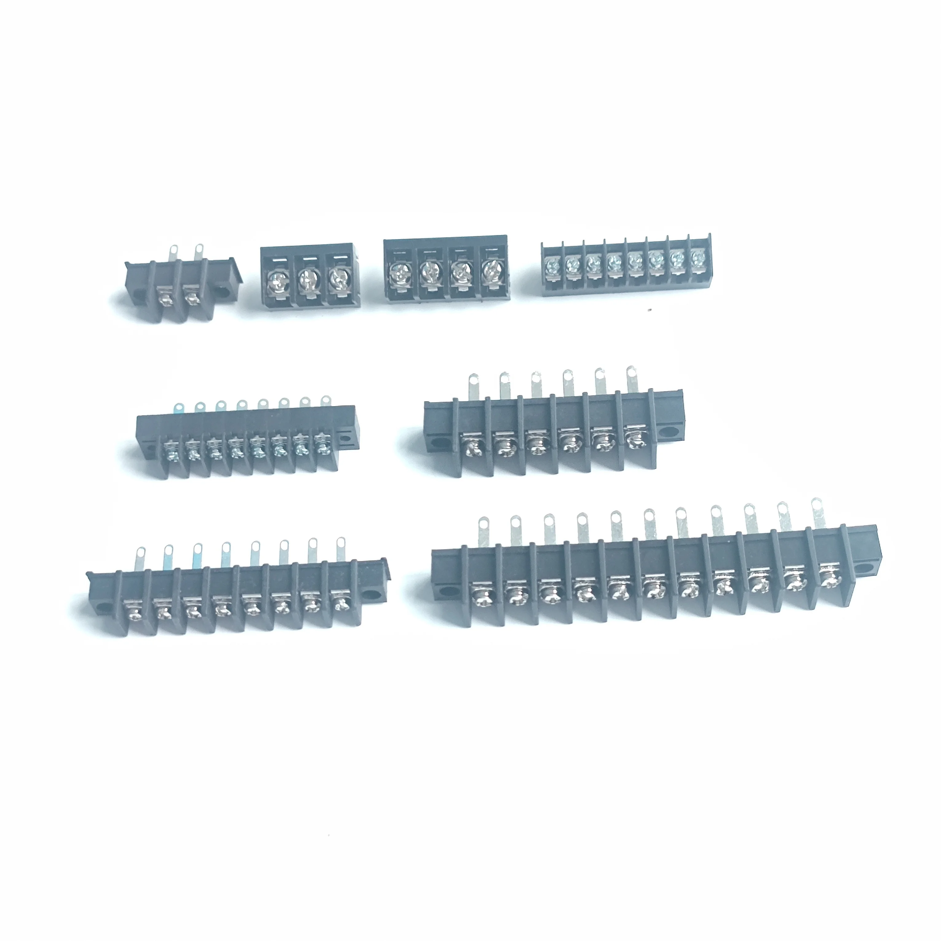 300v 25a 11 Pin 7.62 Mm Pitch Single Row Panel Mount Barrier Strip ...