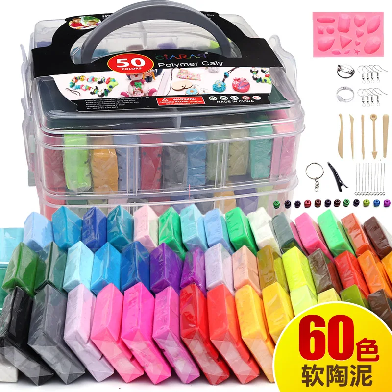 Plasticine Modeling Clay Air Dry Diy Soft Magic Plasticine Craft Toy ...