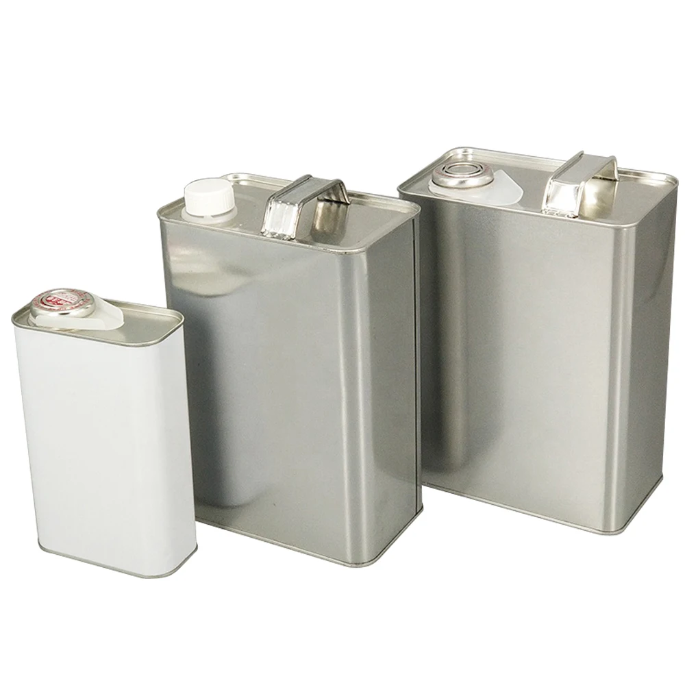 4l Metal Tin Embossing Can With Screw Lid For Olive Oil 5l - Buy Metal ...