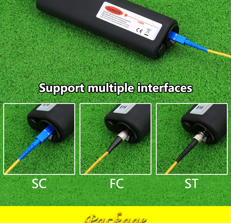 Fiber Optic Inspection Microscope 400x Led Illumination Handheld Anti ...