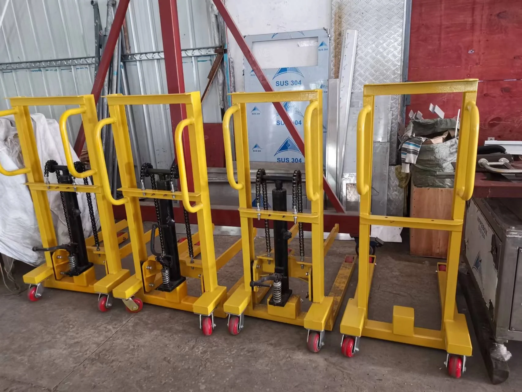 Oem Manual Paper Roll Forklift Trolley For Packaging - Buy Pack N Roll ...