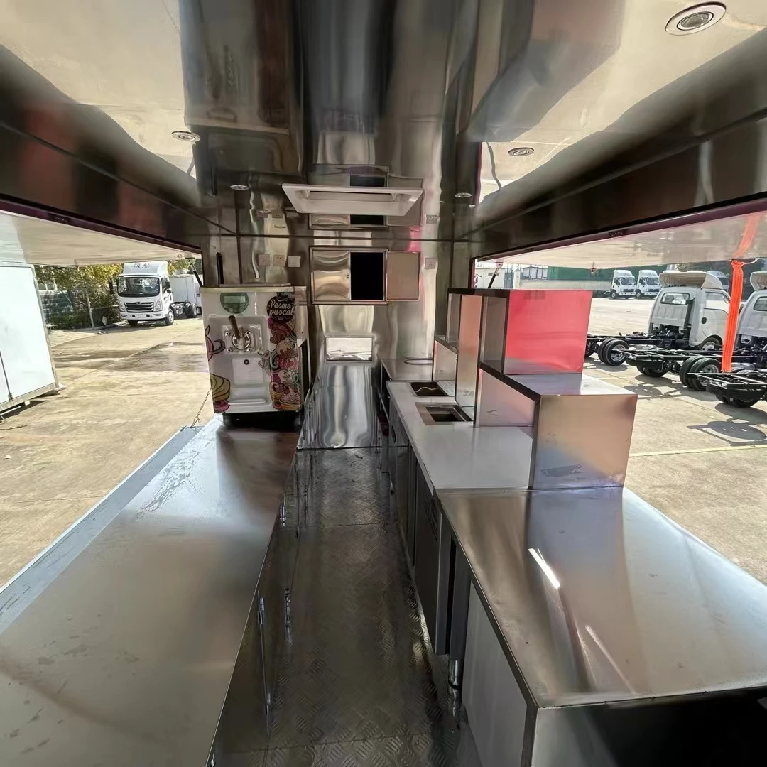 Small Mini Mobile Ice Cream Truck - Perfect for Fast Food