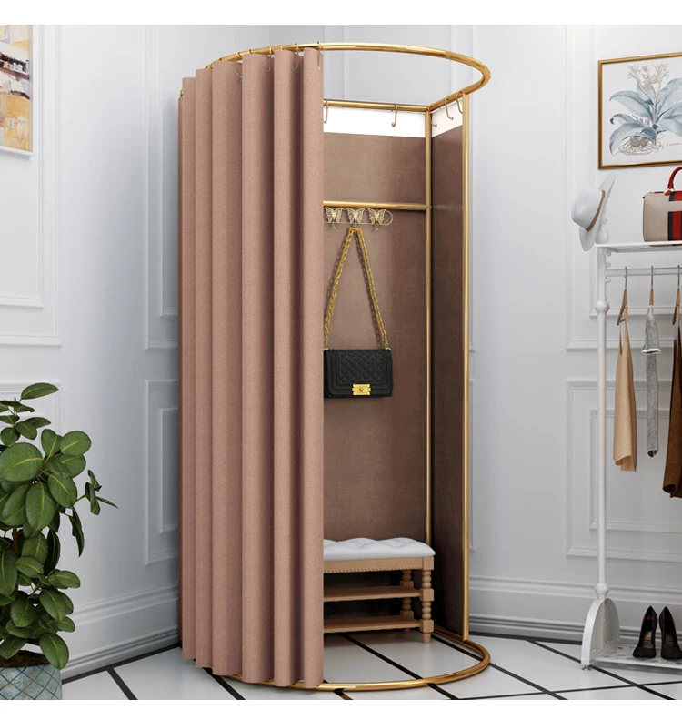Portable Fitting Room for Retail: Stylish Changing Room with Clothes ...