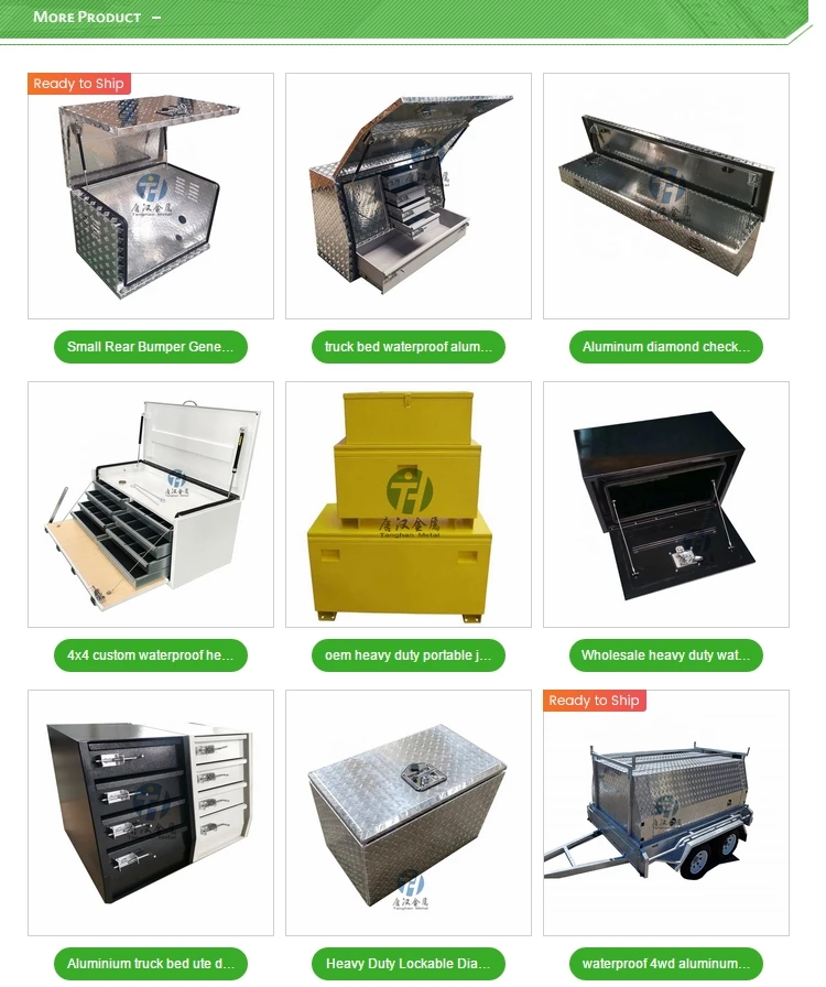 Custom Steel Job Site Tool Box Van Storage For Outdoor Use - Buy Job ...