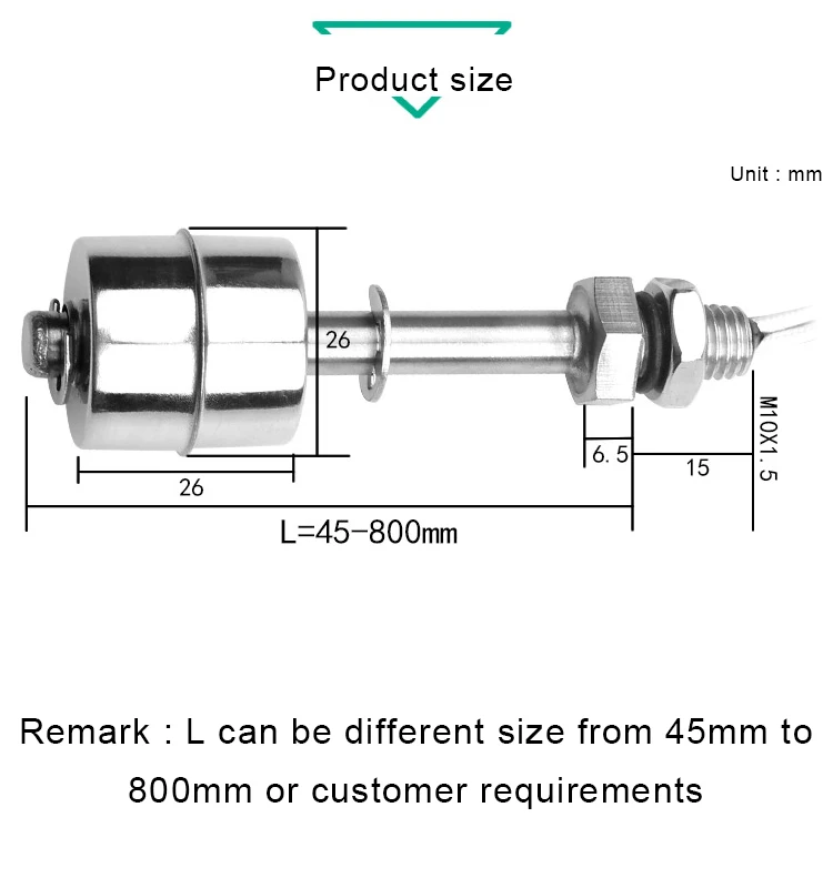 Cheap Capacitive Magnetic Water Level Sensor - OEM Acceptable